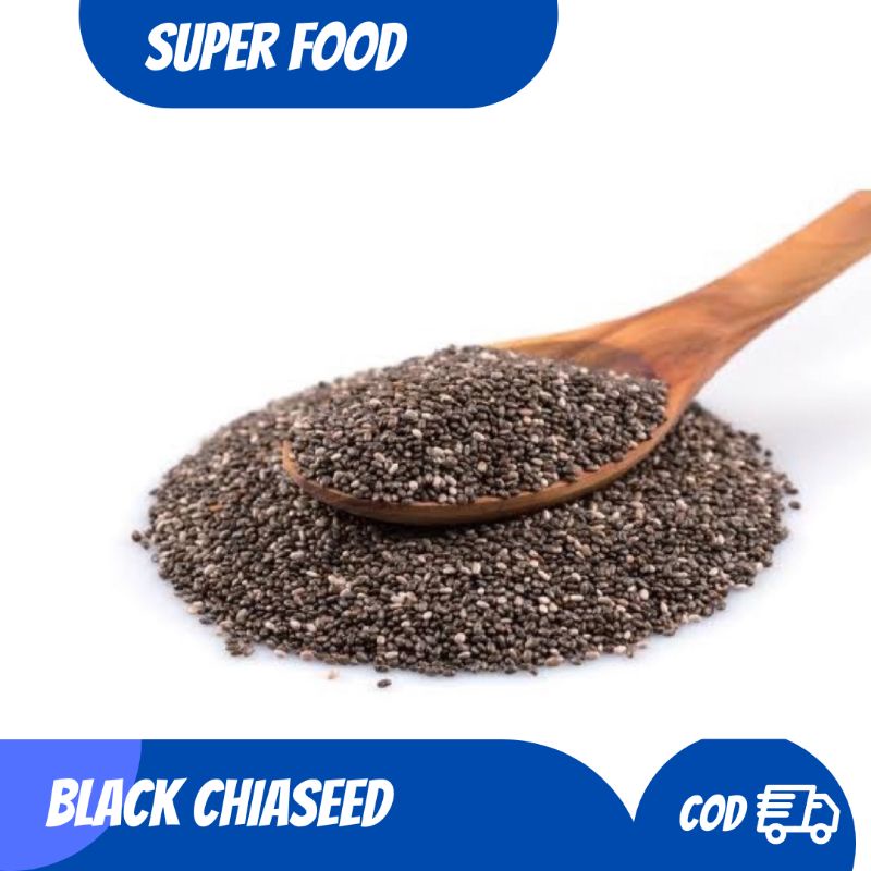 Jual Organic Black Chia Seed Safiya 1 Kg Chiaseed Premium Original ...