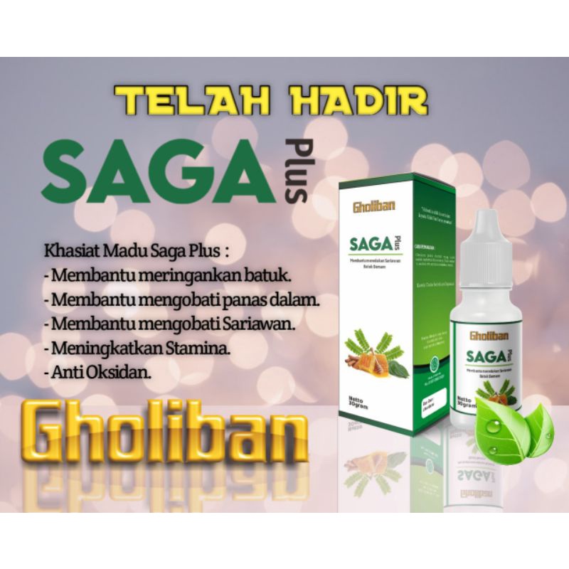Jual Madu Saga Plus Gholiban Untuk Sariawan & Panas Dalam anak | Shopee ...