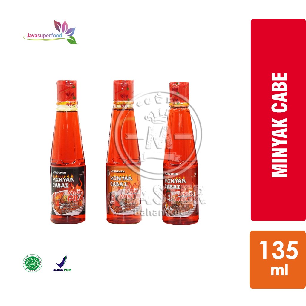 Jual Minyak Cabe JSF Cabai Pedas Chili Oil [Botol 135ml] | Shopee Indonesia