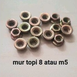 Jual mur ring 8 atau m5 isi 15pcs | Shopee Indonesia