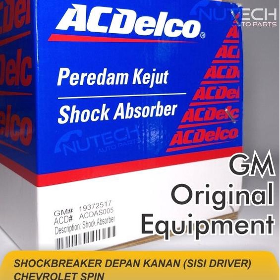 Jual Shockbreaker Shock Skok Depan Sisi Kanan Chevrolet Spin Acdelco ...