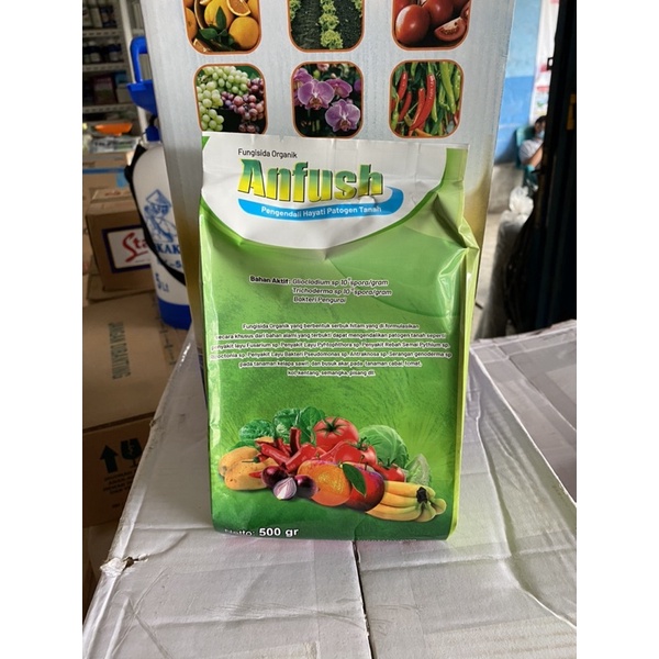 Jual Fungisida ANFUSH 500gram Trichoderma Organik Hayati | Shopee Indonesia