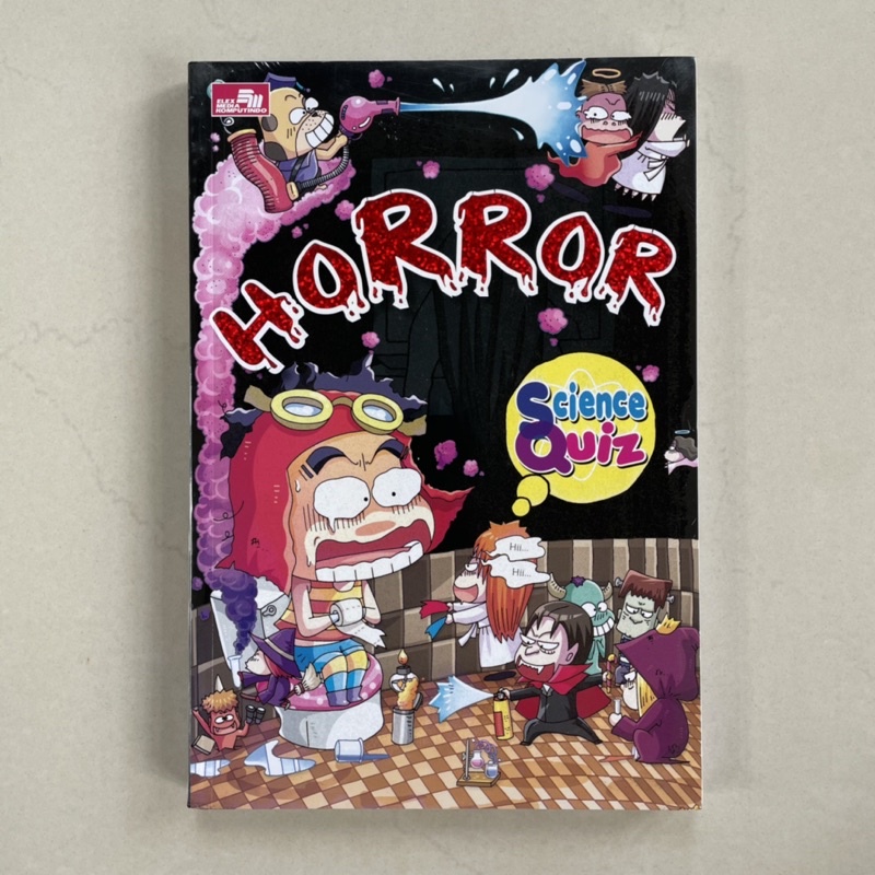 Jual Buku ORI | Science Quiz ~ Horror | Komik Sains Anak | Shopee Indonesia