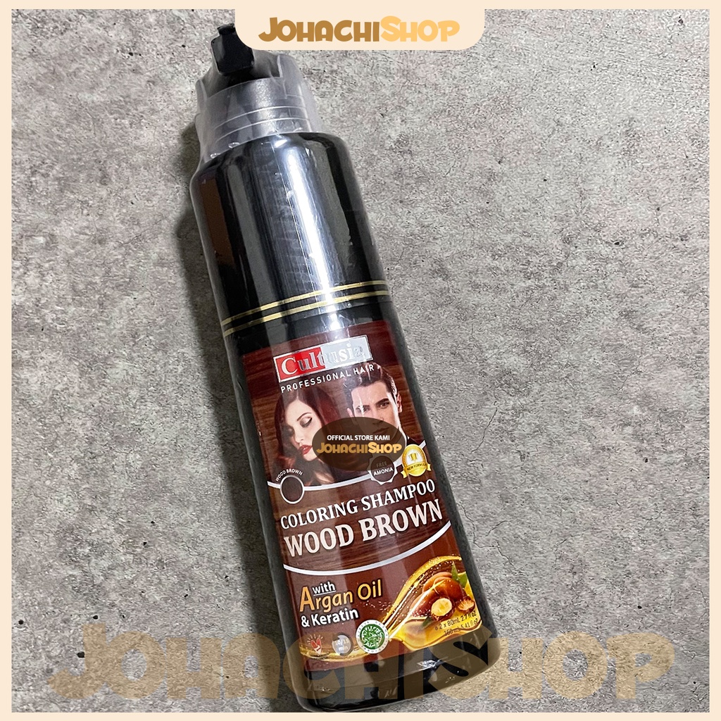 Jual Hair Shampoo Black Original 160ML Cultusia Semir Rambut Hitam ...