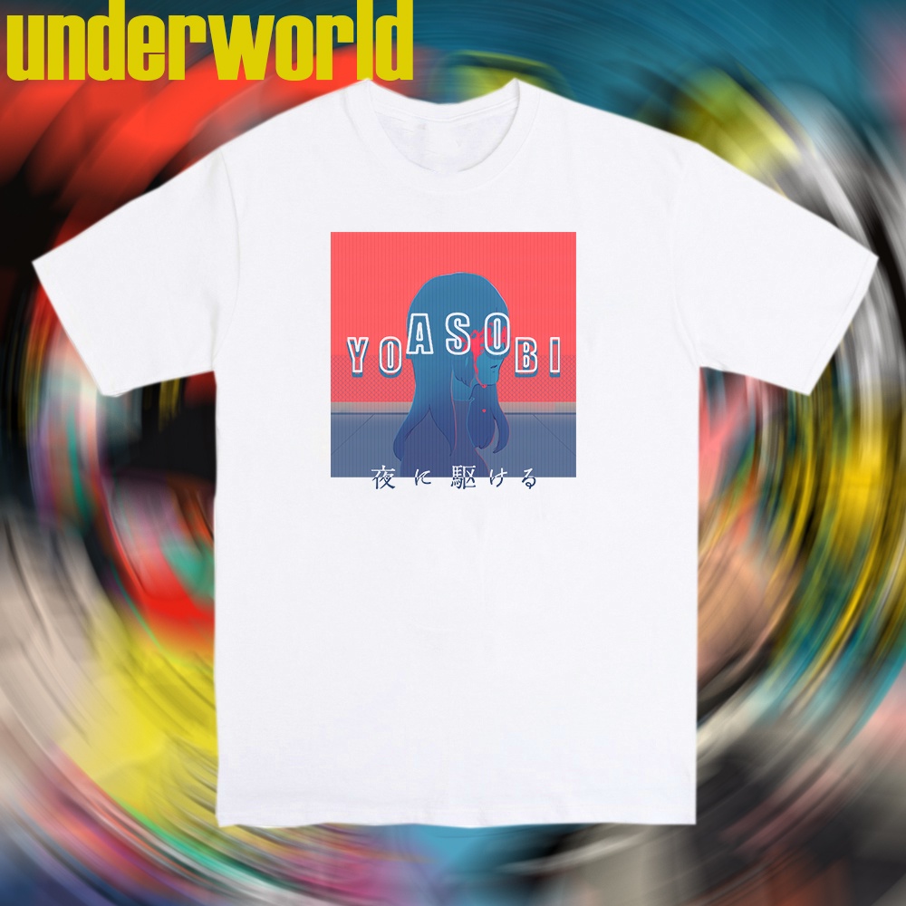 Jual Kaos Tshirt Vintage Jpop Yoasobi Yoru ni Kakeru Tshirt Merchandise By Underworld | Shopee ...