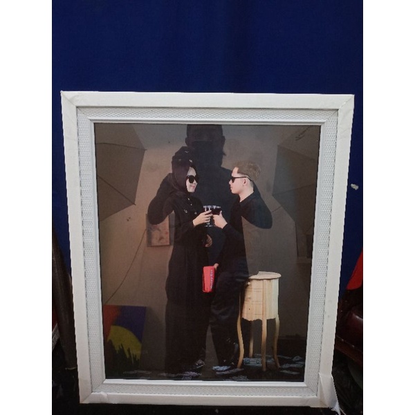 Jual CETAK FOTO + FRAME (50x60) cm ukuran 24R | Shopee Indonesia