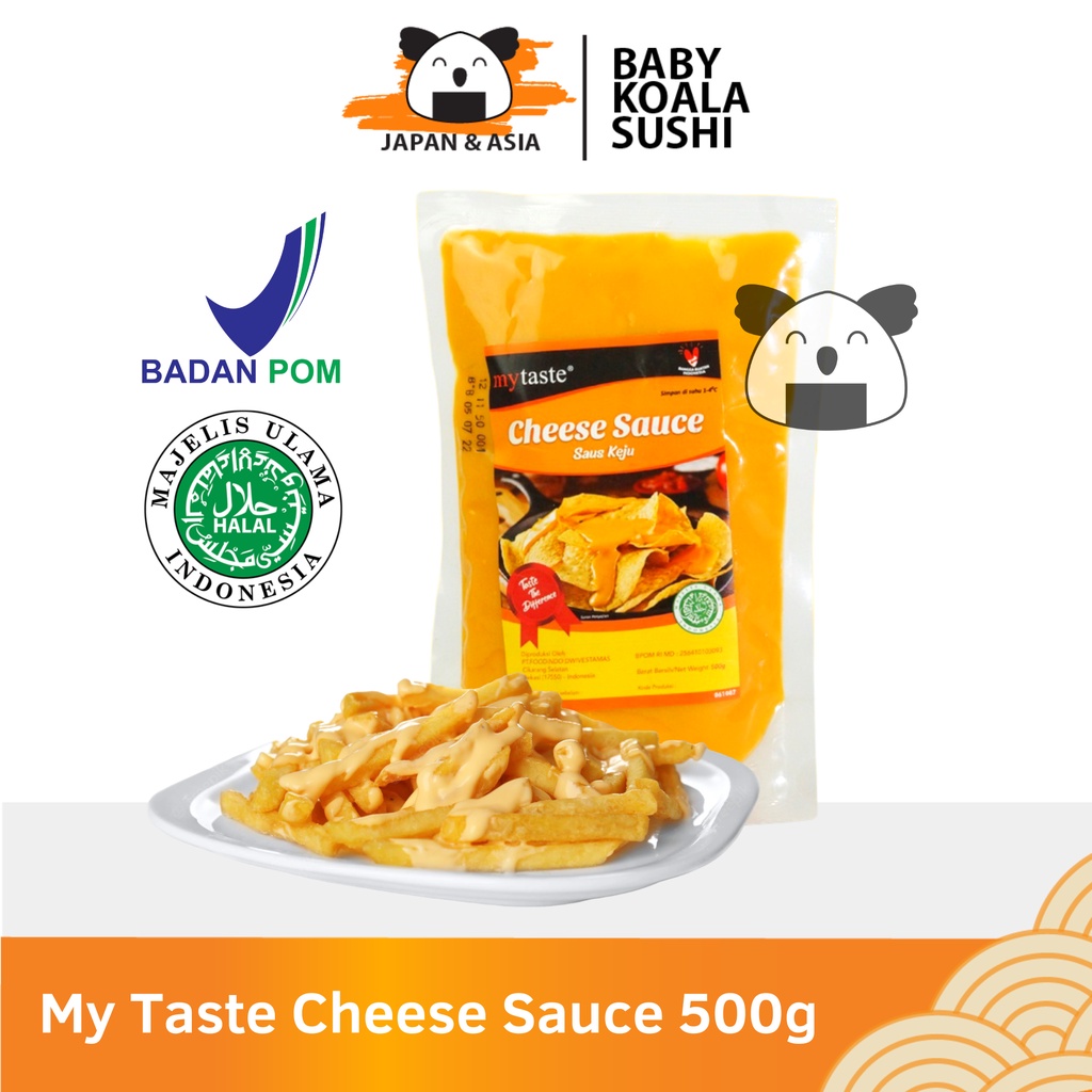 Jual (EXP 12/2024) MY TASTE Cheese Sauce 500g | Saus Keju Mirip Richis ...