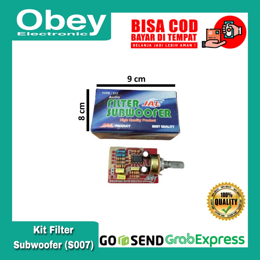 Jual Kit Filter Subwoofer S007 | Shopee Indonesia