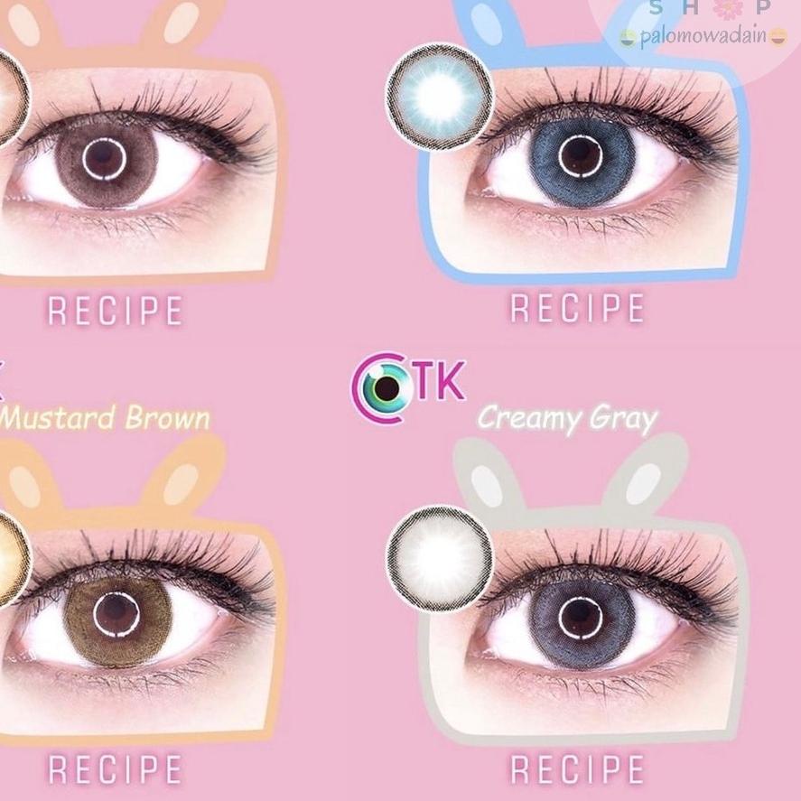 Jual Depan Softlens RECIPE Normal Plano by CTK | Shopee Indonesia