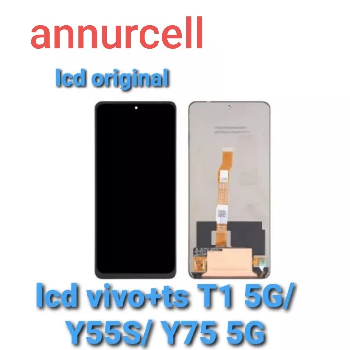 Jual LCD VIVO T1 (5G)/ Y55S/Y75 (5G) ORIGINAL FULLSET | Shopee Indonesia