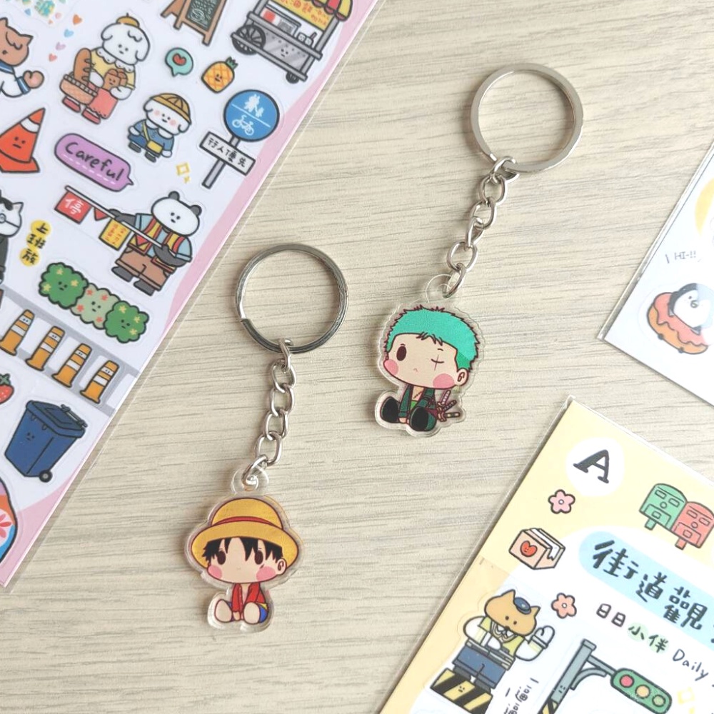 Jual ONE PIECE ACRYLIC KEYCHAIN 2 SISI / ONE PIECE / KEYCHAIN AKRILIK ...
