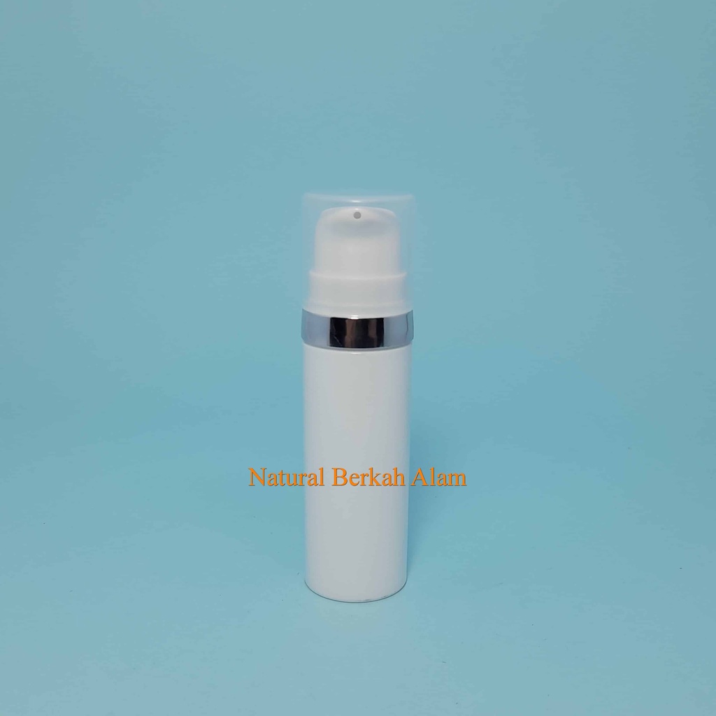 Jual Botol Kosmetik Vaccum 15 Ml Pp Bulat / Botol Plastik / Botol ...