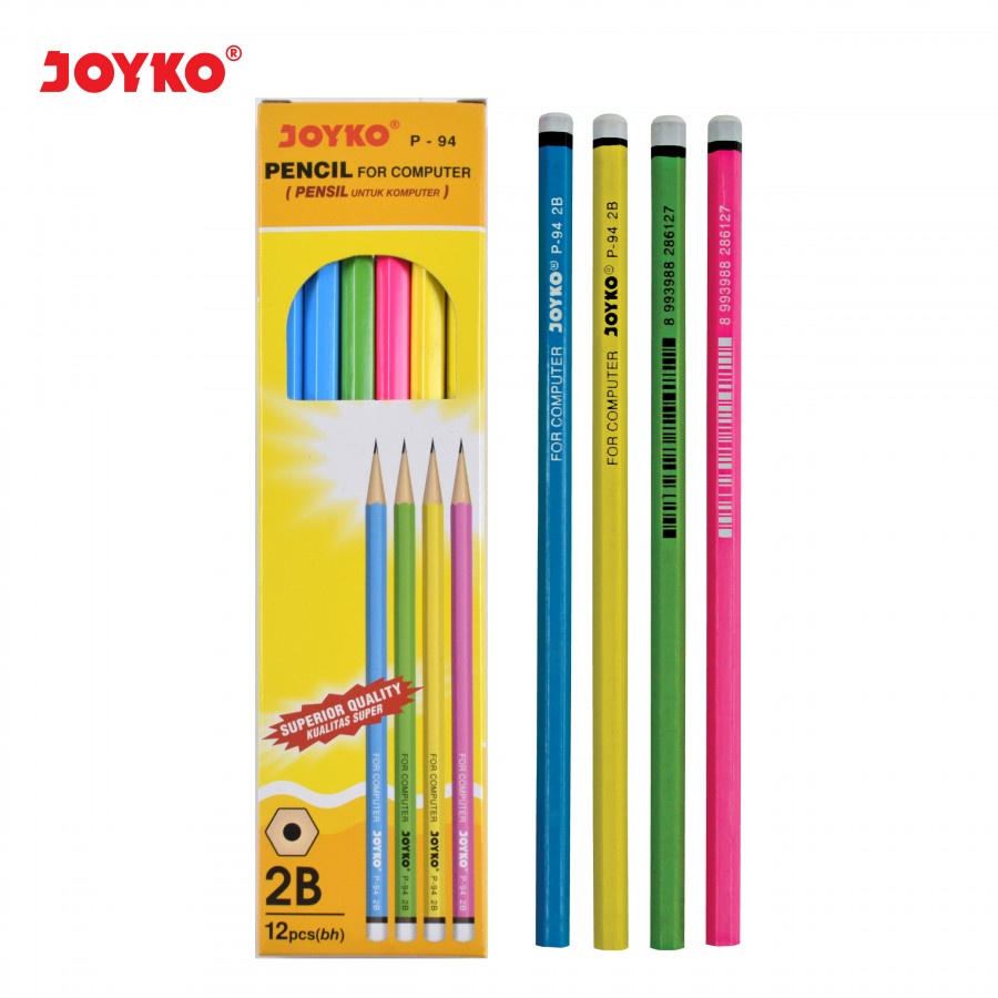 Jual Pensil Kayu Joyko Neon P-94 For Computer Pencil / Pensil Joyko P ... Jual Pensil Kayu Joyko Neon P-94 For Computer Pencil / Pensil Joyko P ...