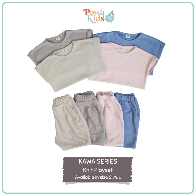 Jual Powa Kids Kawa Knit Playset | Baju Setelan Anak | Shopee Indonesia