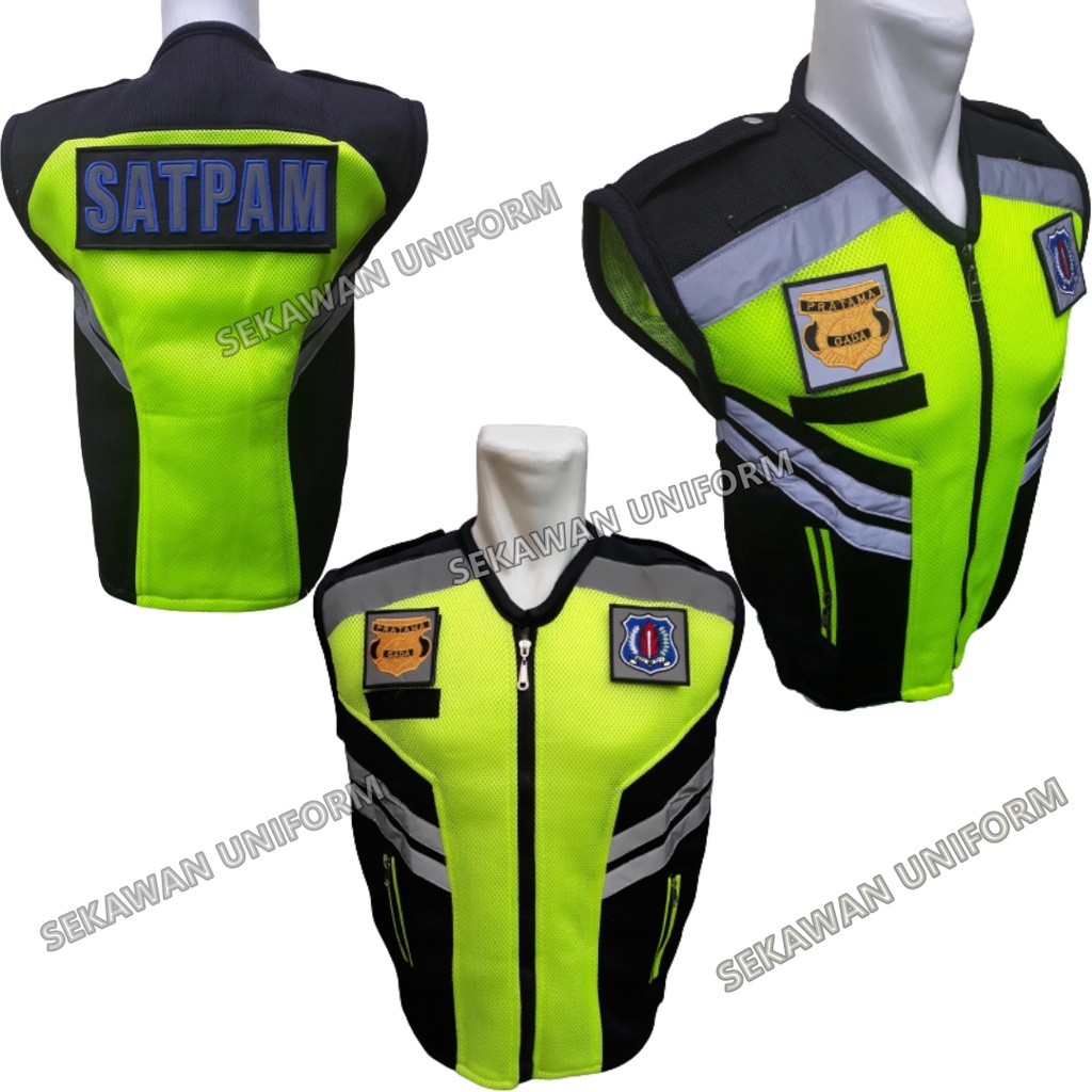 Jual UNIFORM Rompi Security Terbaru | Rompi Satpam Terbaru | Rompi ...