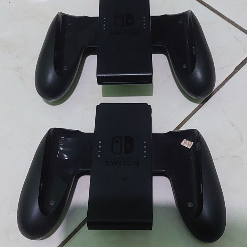 Jual Joycon Grip Original Bawaan Nintendo Switch Oled atau V2 | Shopee ...
