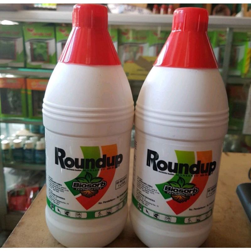 Jual Roundup 486sl 1liter Rondap racun rumput sistemik | Shopee Indonesia