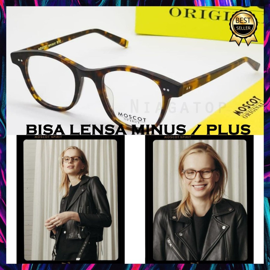 Jual Kacamata Wayfarer Frame Moscot Noah Grade Original/Ori Bisa Minus/Plus | Shopee Indonesia