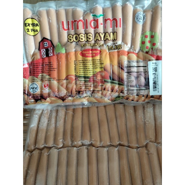 Jual sosis ulir umiami 1kg isi 60pcs | Shopee Indonesia