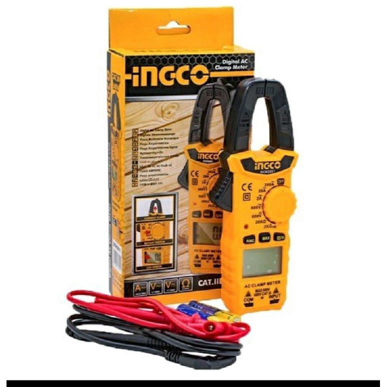 Jual Ingco Tang Ampere || Multi Tester Ingco DCM2001 | Shopee Indonesia