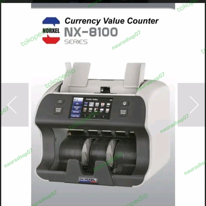 Jual Mesin Hitung Mesin Deteksi Rupiah Indonesia - Norxel 8100 Ii ...
