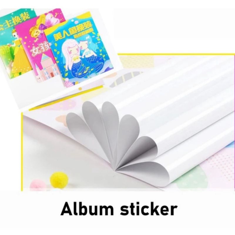 Jual buku album stiker anak,album koleksi stiker anak,buku album anak ...