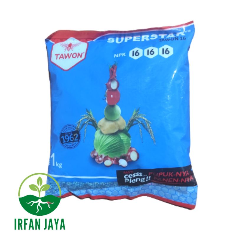 Jual PUPUK NPK 16 16 16 CAP TAWON 1kg | Shopee Indonesia