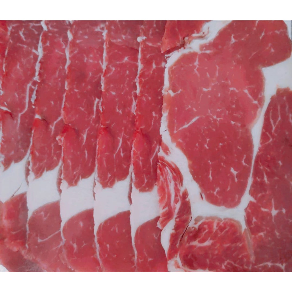 Jual Daging Sapi Iris tipis Beef Slice Less Fat Non Fat 500gr 500 Gram ...