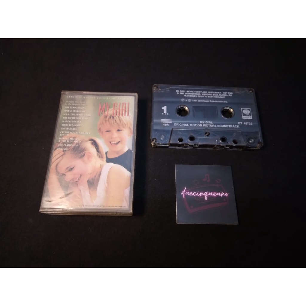 Jual My Girl - Original Motion Picture Soundtrack (kaset pita) | Shopee ...
