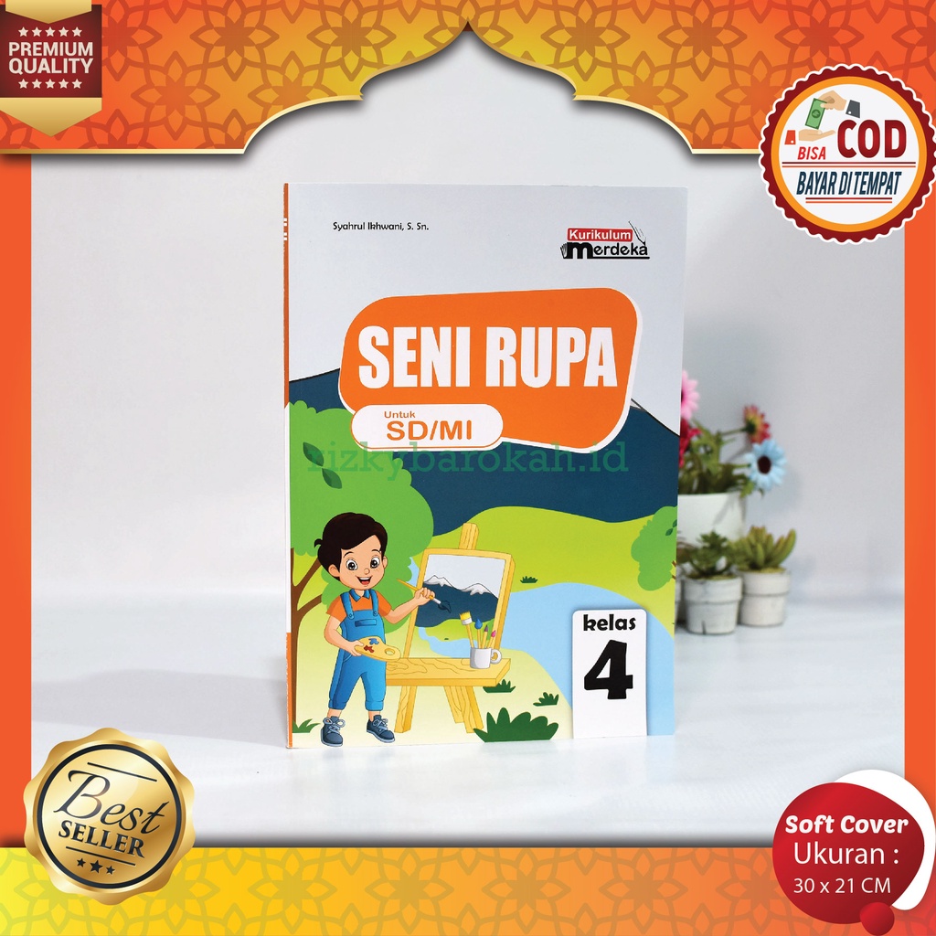 Jual Buku Pelajaran Siswa SD Kelas 4 IV SD MI Mapel SENI RUPA Kurikulum Merdeka Kurikulum ...