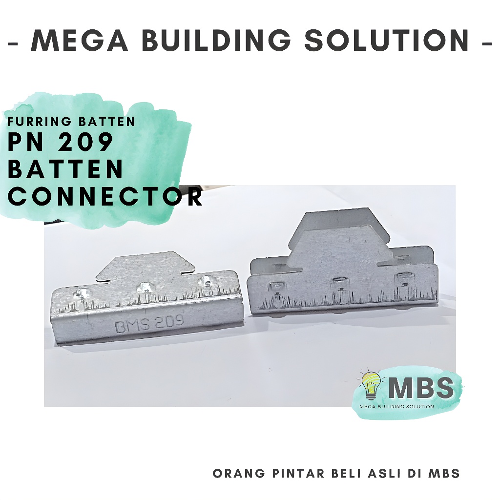 Jual Jayaboard Batten Connector PN209 | Konektor Jaya Easy Frame ...
