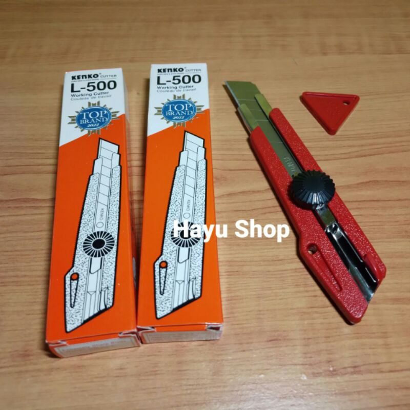 Jual Cutter Kenko Besar L500 ORI Pisau Potong Cuter | Shopee Indonesia