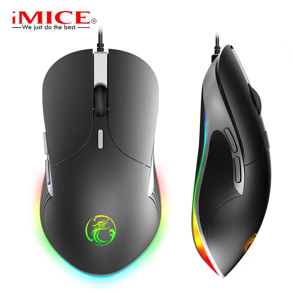 Jual Gaming Mouse LED RGB 6400 DPI Professional Version - Mouse Kantor ...