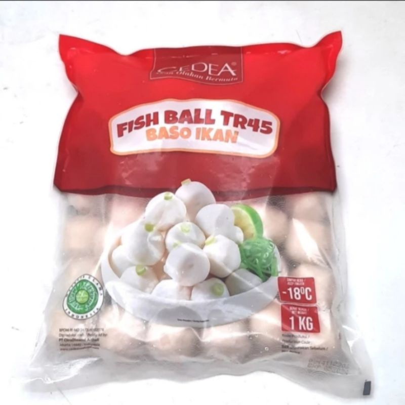 Jual CEDEA FISH BALL/BASO IKAN PREMIUM TR45 | Shopee Indonesia