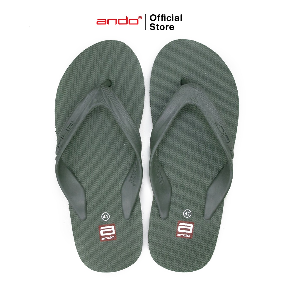Jual Ando Official Sandal Jepit Hawaii Pria Dewasa - Khaki | Shopee ...