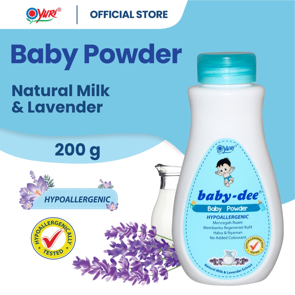 Jual Baby-dee Bedak Bayi Hypoallergenic 200 gr | Shopee Indonesia