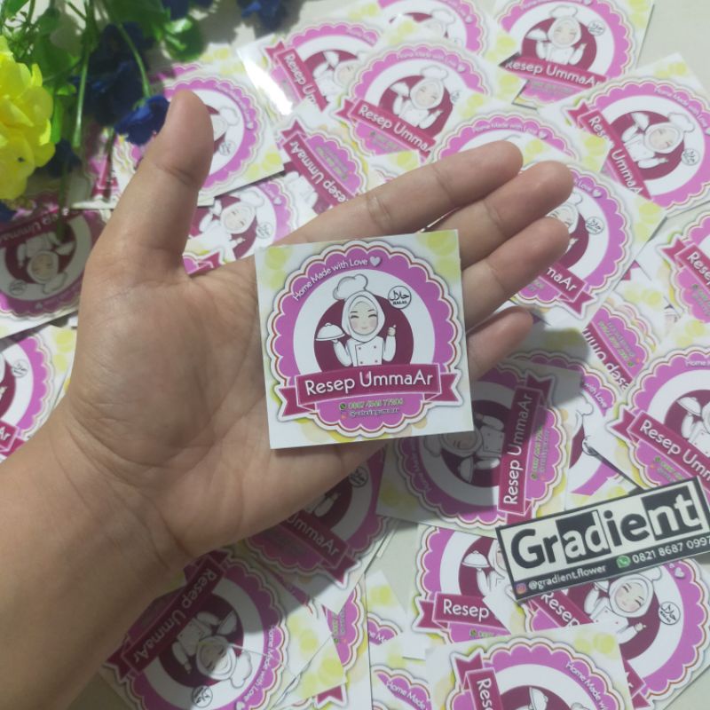 Jual sticker logo custom | Shopee Indonesia