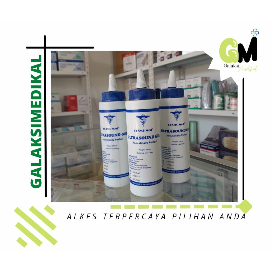 Jual Jelly USG/Ultrasound Gel 250ml Cosmo Med Gel USG Jelly Doppler ...