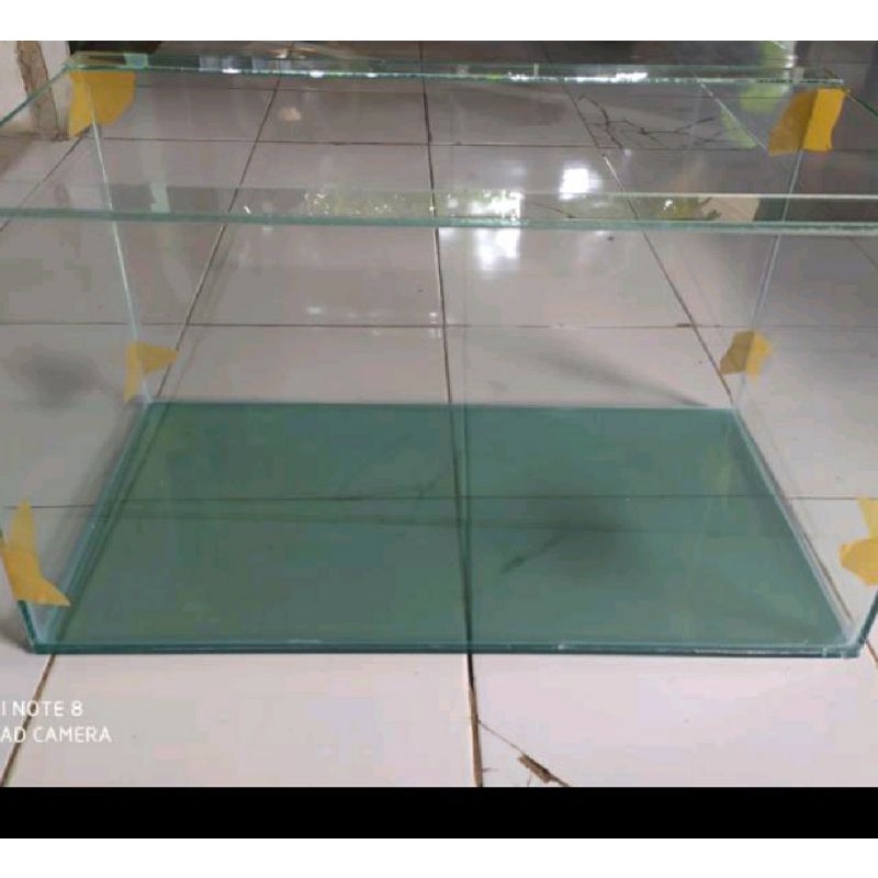 Jual aquarium 60x40x40 akuarium kaca polos aquarium channa | Shopee ...