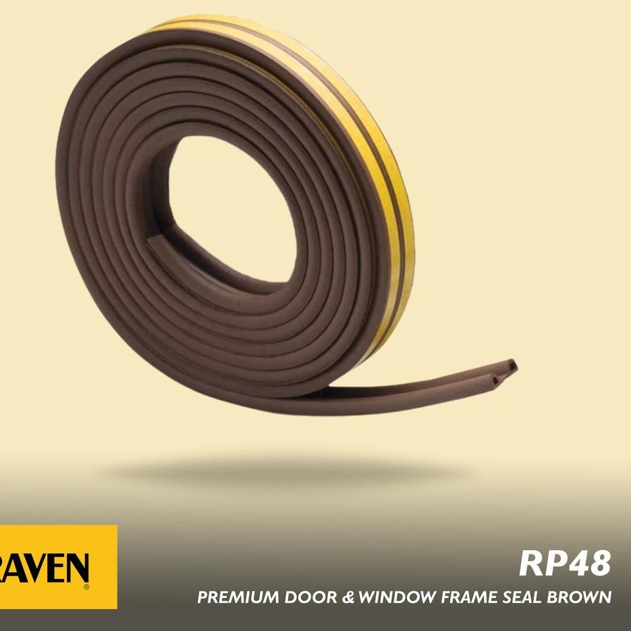 Jual Depan RAVEN RP48 Brown Door and Window Seal 6 Meter | Shopee Indonesia