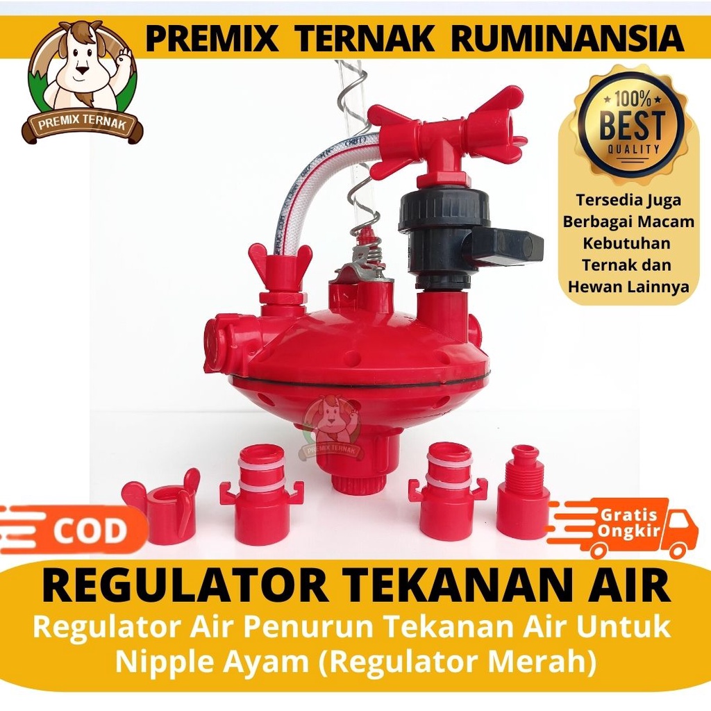 Jual REGULATOR AIR MINUM AYAM - PENGONTROL TEKANAN AIR UNTUK PIPA ...