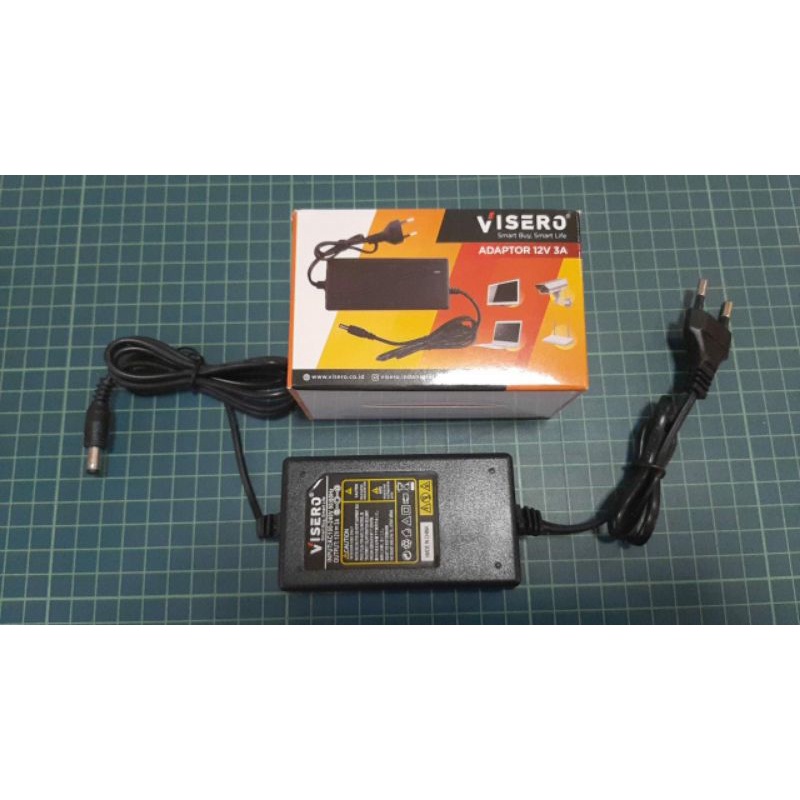 Jual Adaptor Switching 3A 12V Visero / Klop | Shopee Indonesia