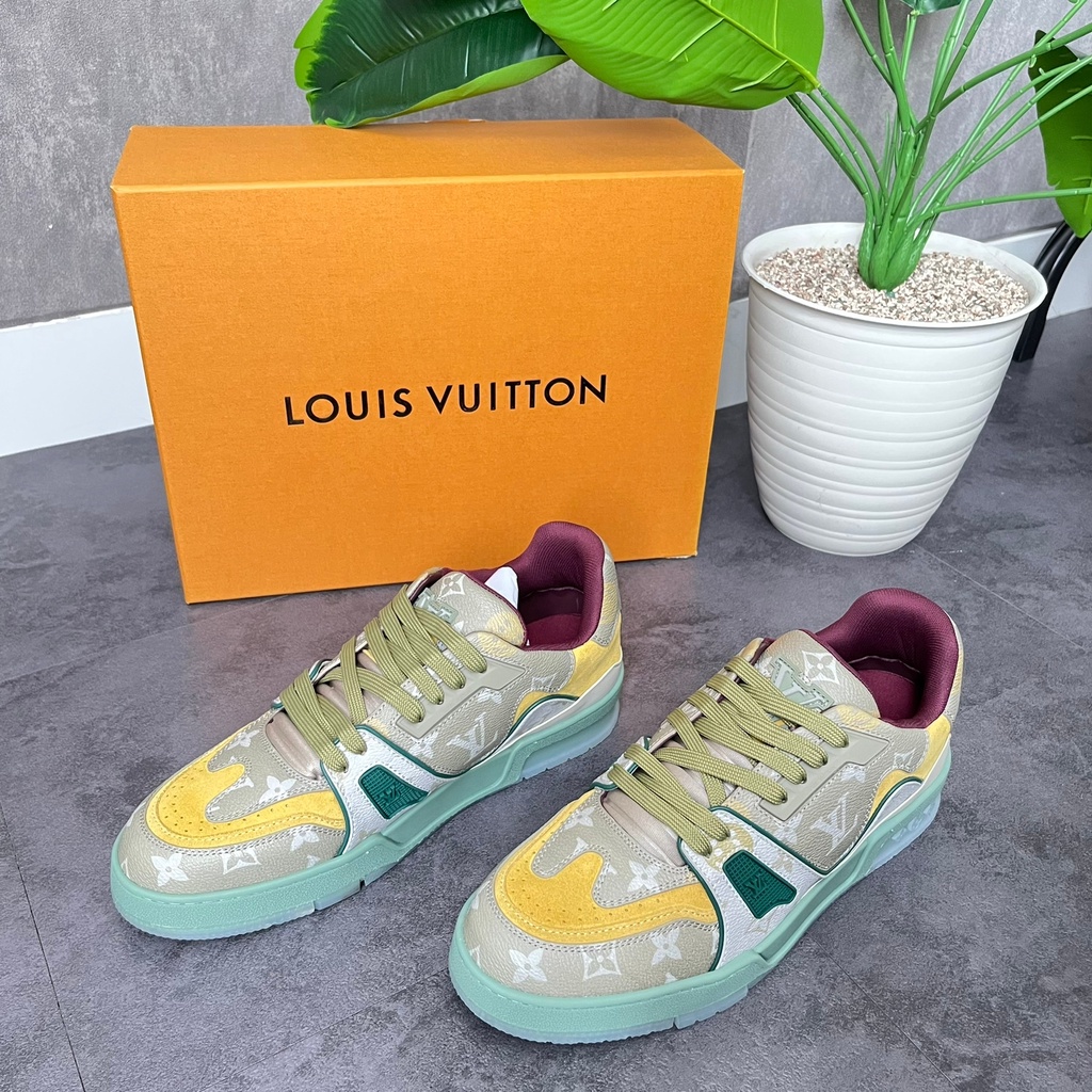 Jual SEPATU LV IMPORT SEPATU SNEAKERS UNISEX SEPATU WANITA SEPATU SUPER ...