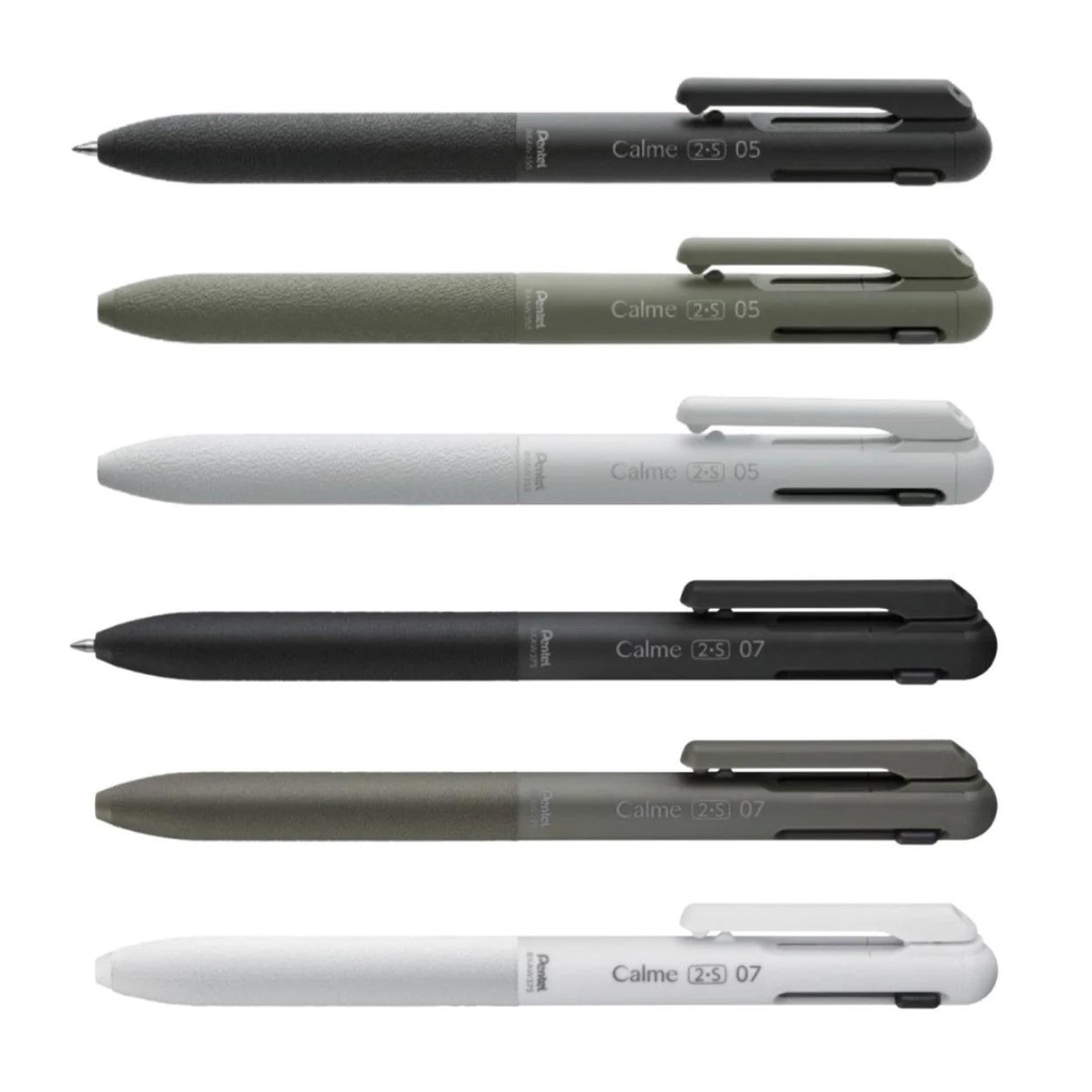 Jual Pentel Calme 2+S Multi Monochromatic Silent Ballpoint Ink Pen 0 ...