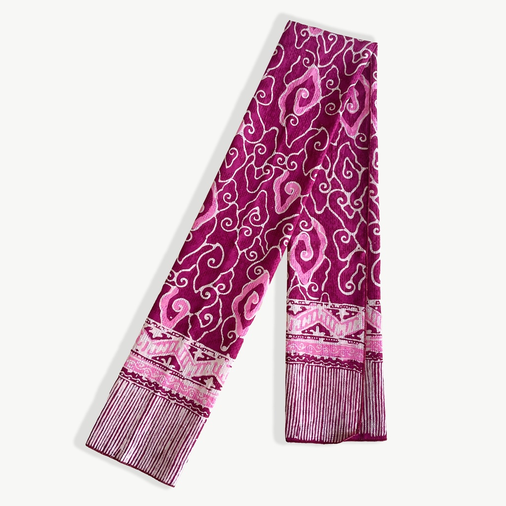 Jual BATIK SALMA Syal Scarf Slayer Batik Motif Mega Mendung Bahan Doby ...