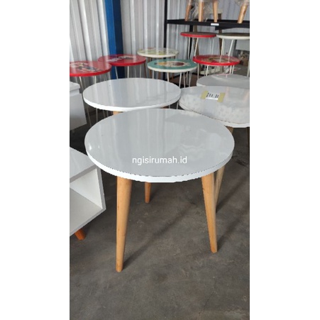 Jual Meja HPL Bulat / Meja Sofa / Meja Stool | Shopee Indonesia