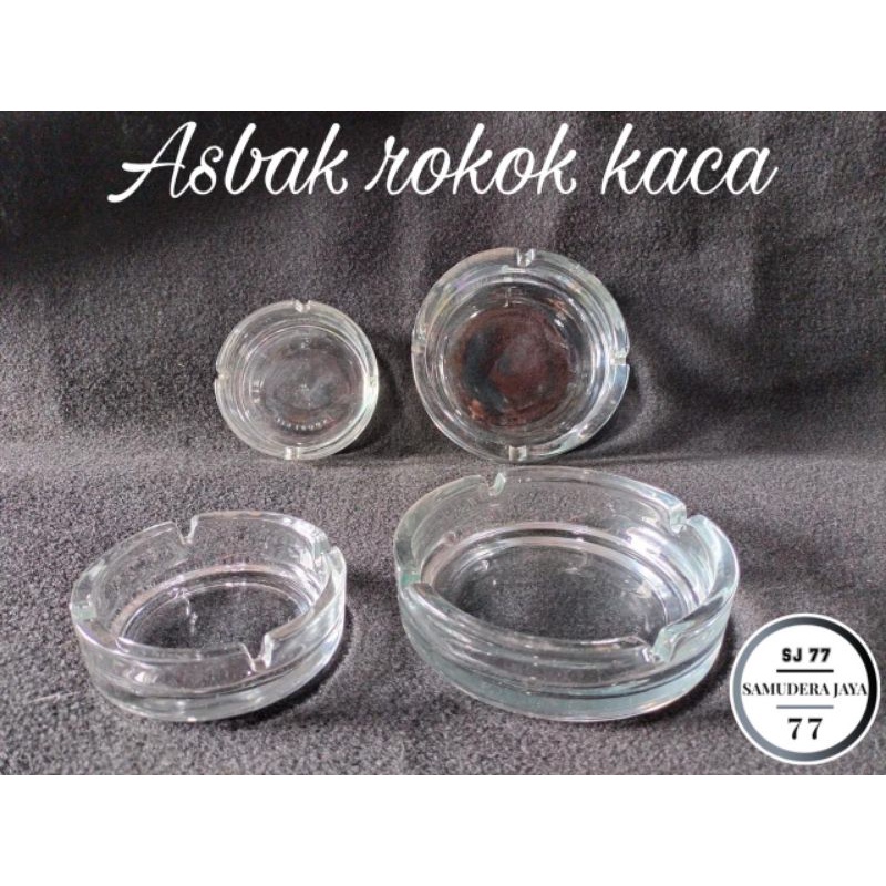 Jual ASBAK ROKOK KACA BULAT / ASBAK ROKOK / ASBAK KACA / ASBAK BELING ...