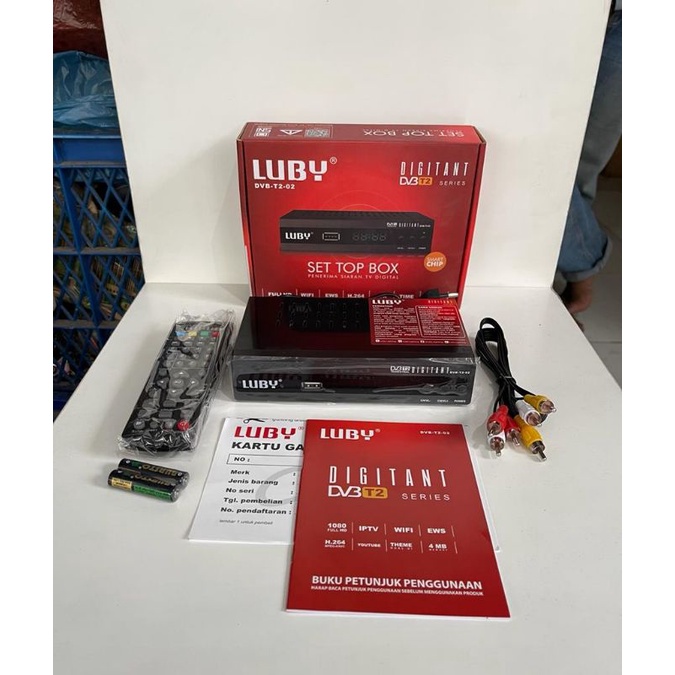 Jual SET TOP BOX TV DIGITAL RINREI MATRIX DONGLE LUBY STB TV RECEIVER DVB-T2 | Shopee Indonesia