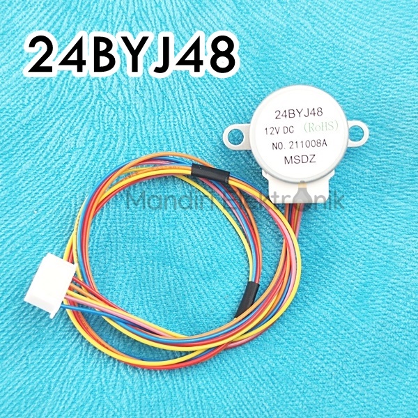 Jual Swing Motor AC Sharp 24BYJ48 Kuping Pendek - Motor Swing AC Kuping ...