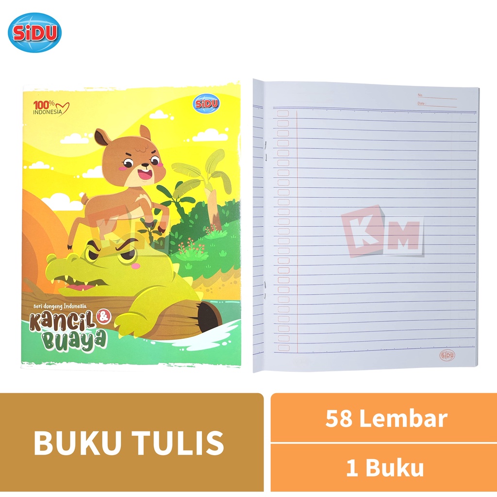 Jual Buku Tulis SIDU Isi 58 Lembar / Sinar Dunia 58 Lbr / 58Lb | Shopee Indonesia